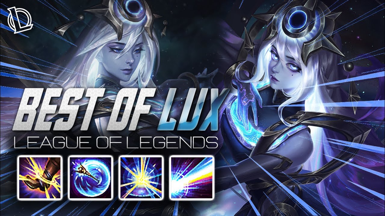 LUX MONTAGE - BEST OF LUX | Ez LoL Plays [60 FPS] - YouTube
