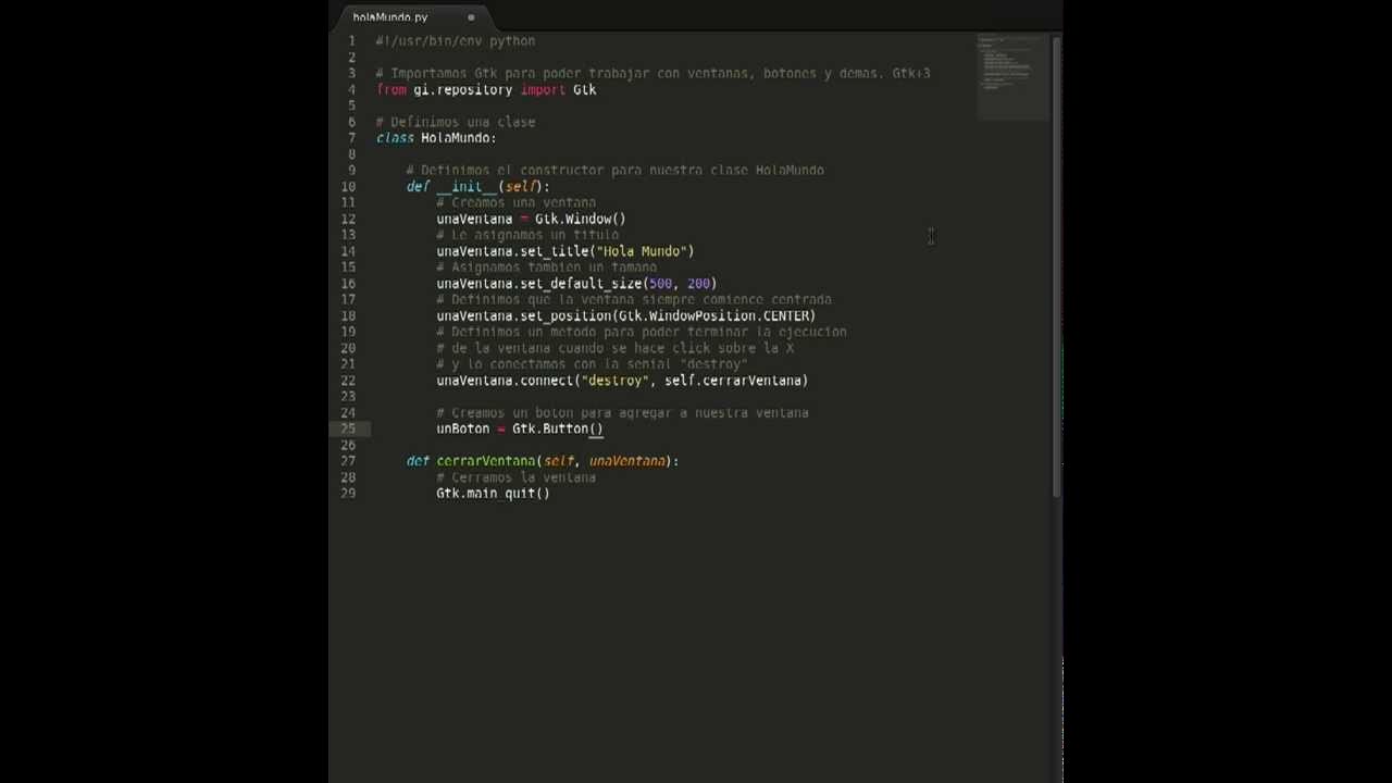 Tutorial GUI en Python con GTK3 - YouTube