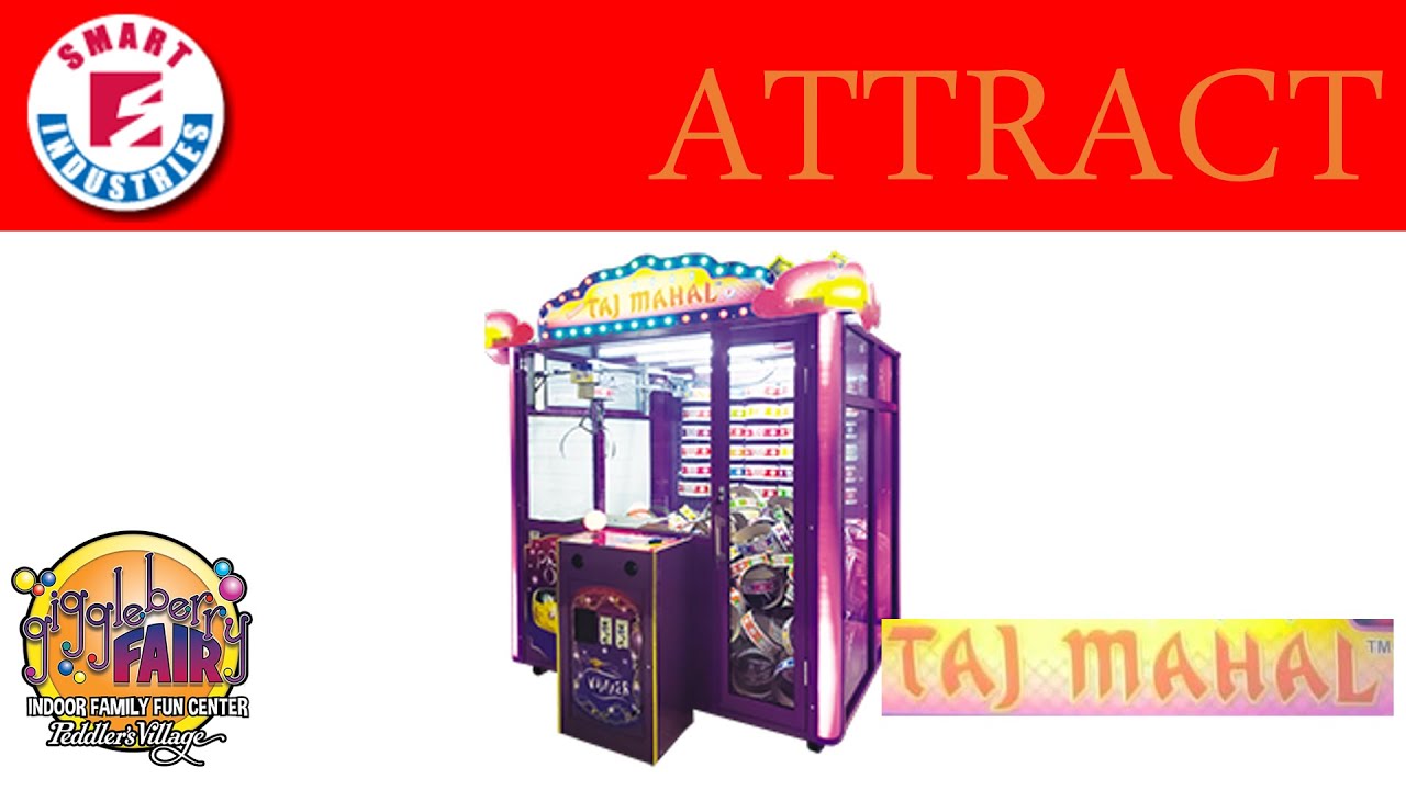 Taj Mahal Mini Crane - Attract Mode - YouTube