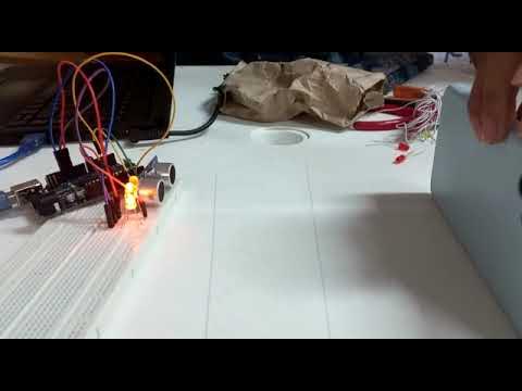 IMPLEMENTACIÓN DE SOFTWARE ARDUINO PARA SENSOR DE ULTRASONIDO MEDIDOR DE DISTANCIAS. - YouTube