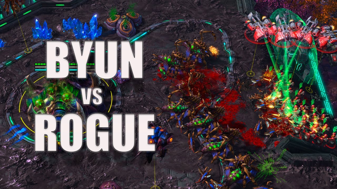 STARCRAFT II: DUELO DE LEYENDAS! BYUN vs ROGUE - YouTube
