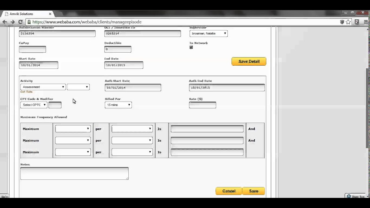 Creating Authorizations in WebABA - YouTube