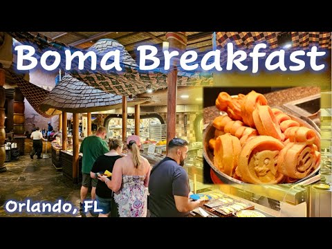 Boma Breakfast - Orlando Florida - YouTube
