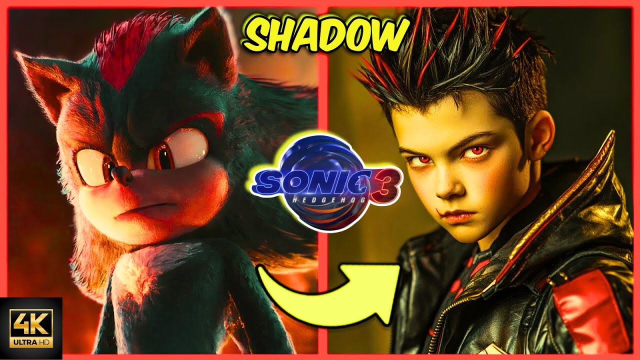 Sonic Hedgehog 3 In Real Life + Guess The Sonic the Hedgehog 3 ...