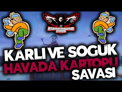 KARLI VE SOĞUK HAVADA KARTOPU SAVAŞI YAPTIM | ZULA #zula #zulaoyun #oyun @ZulaTurkiye