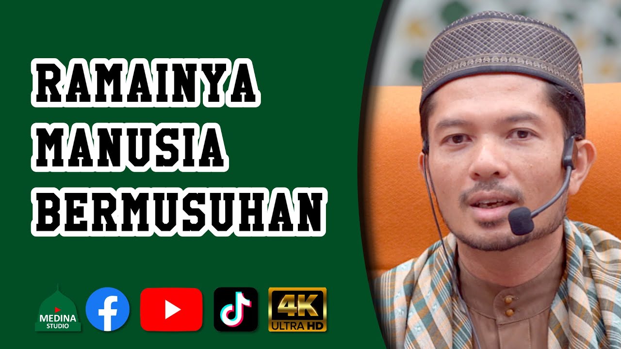 Ustaz Dr. Mohd Hamidi Ismail - Ramainya Manusia Bermusuhan | 4K - YouTube