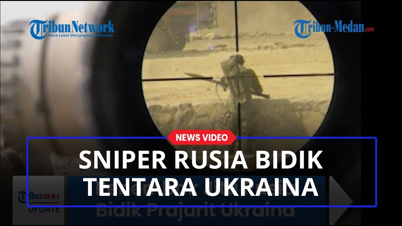 Detik-detik Sniper Rusia Bidik Tentara Ukraina yang Sedang Sembunyi ...