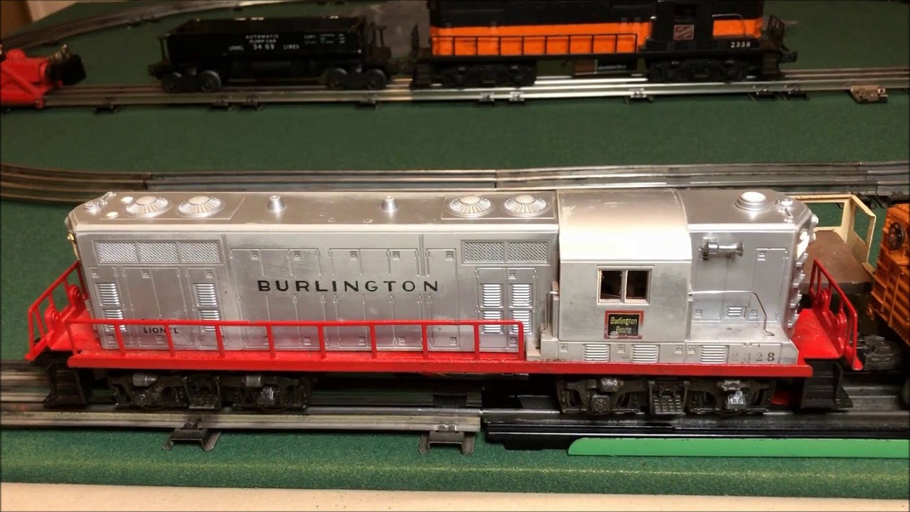 Postwar Lionel 2328 - YouTube