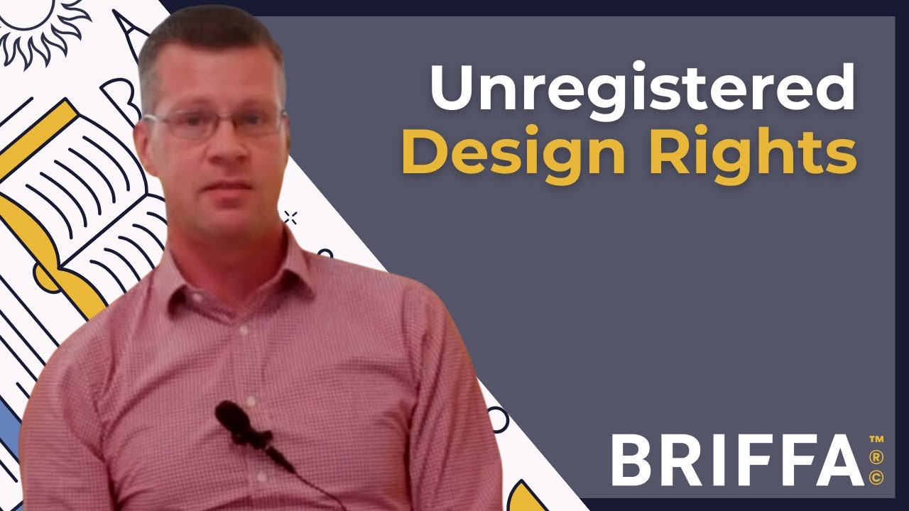 On the Case with Briffa - Jake on Unregistered Design Rights - YouTube