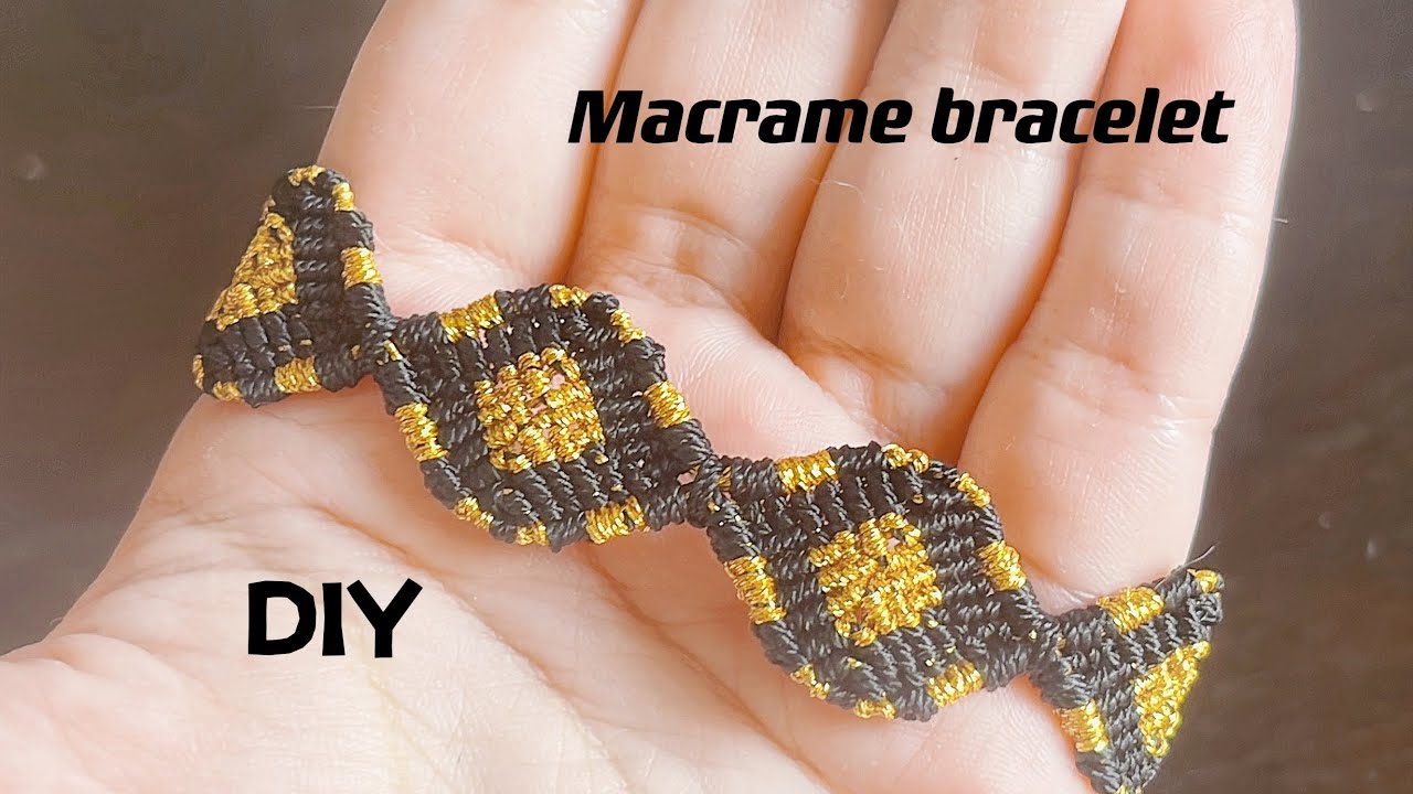 #how to make#macrame#bracelet#tutorial#DIY - YouTube