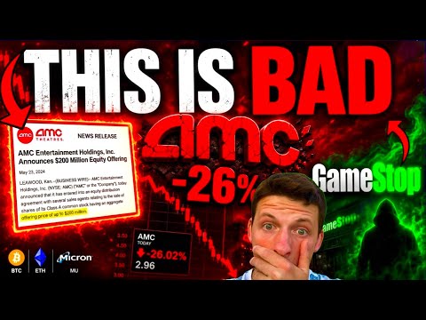 AMC STOCK - THEY SMASHED SHAREHOLDERS... AGAIN! (DILUTION)