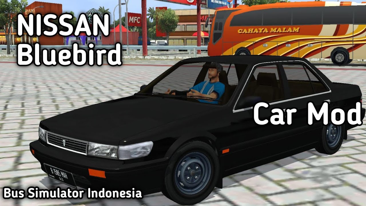 How To Install Nissan Bluebird Car Mod In Bussid | Bus Simulator ...
