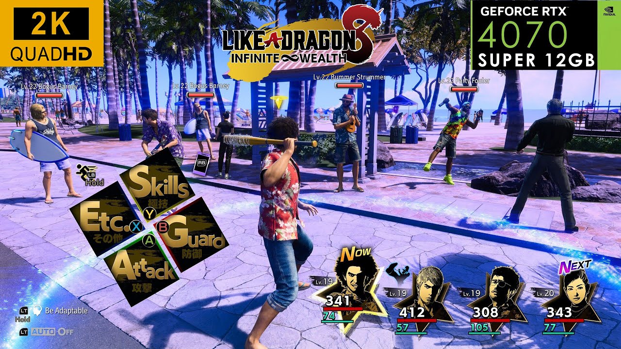 Like a Dragon: Infinite Wealth || RTX 4070 SUPER - 2K RESOLUTION ...