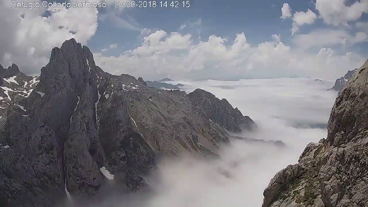 TimeLapse desde Picos de Europa Refugio Collado Jermoso by wolkam ...