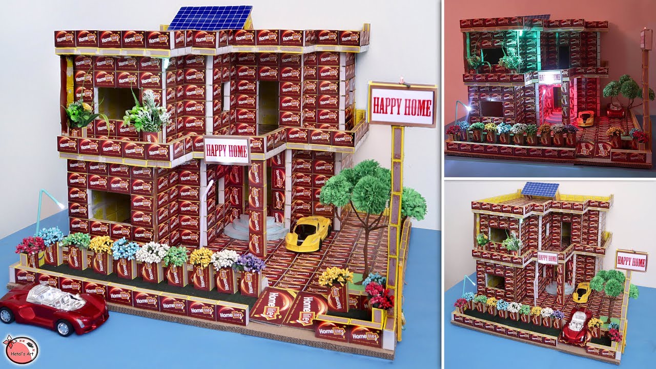Match Box House !!! Best Out Of Waste Match Box Craft Idea || DIY - YouTube