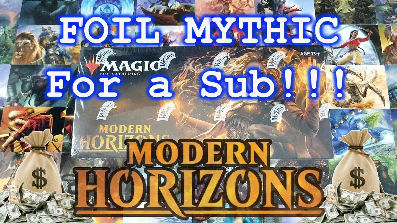 Modern Horizons BINGO | Foil Mythic again! - YouTube