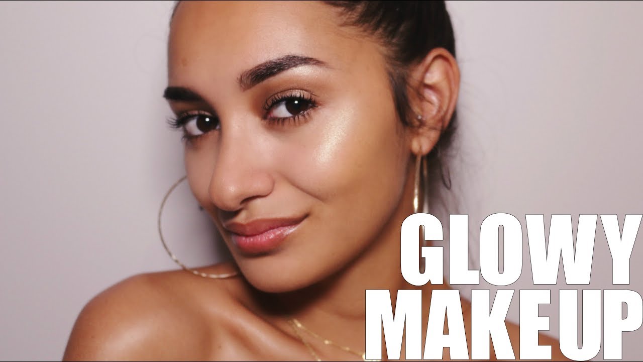 Glowy make-up tutorial ELLE x Maile Akln - YouTube
