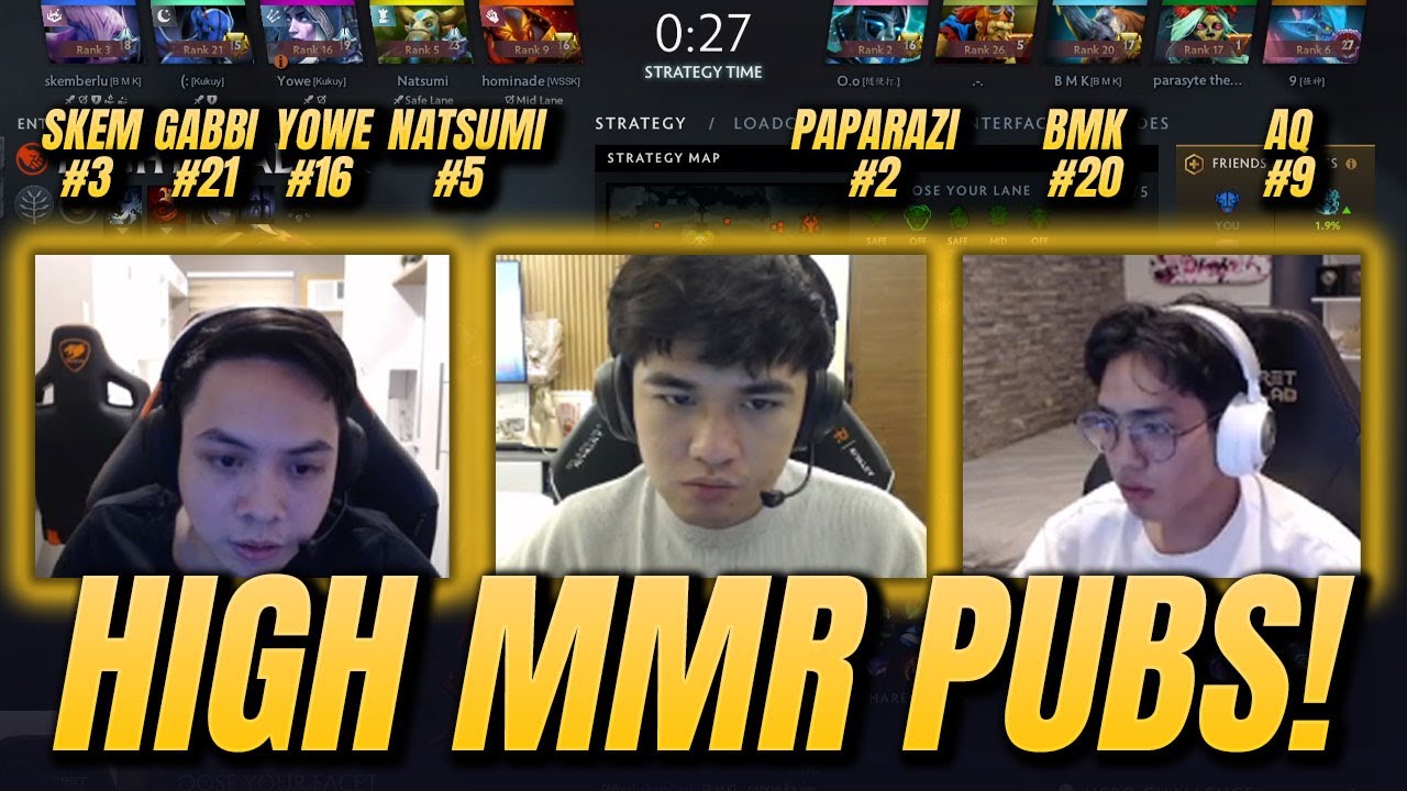 HIGH MMR PUBS! [GABBI POV], SKEM, YOWE & NATSUMI IN ONE TEAM! - YouTube