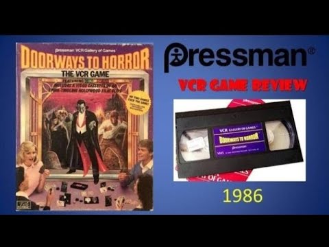 Doorways To Horror The VHS Game By Pressman 1986 #BleakSunday2022 - YouTube