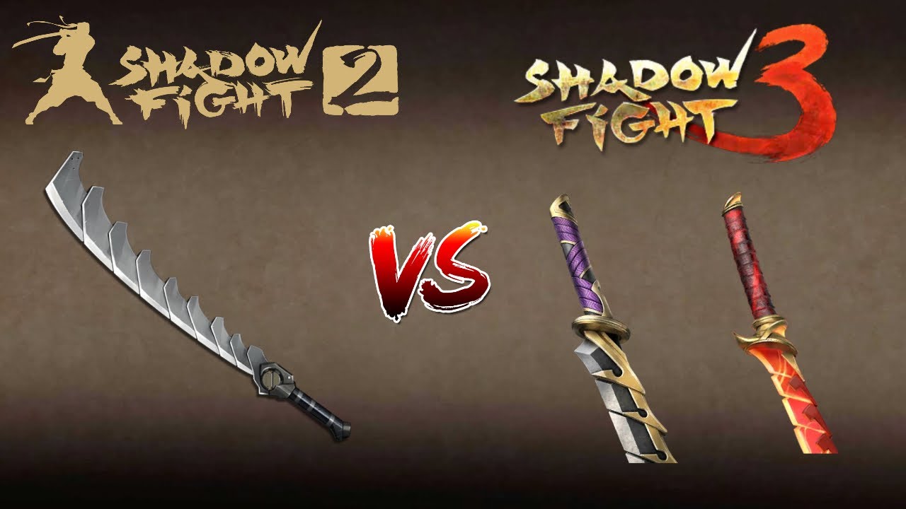 Shadow Fight 2 Composite Sword vs Shadow Fight 3 Composite Sword - YouTube