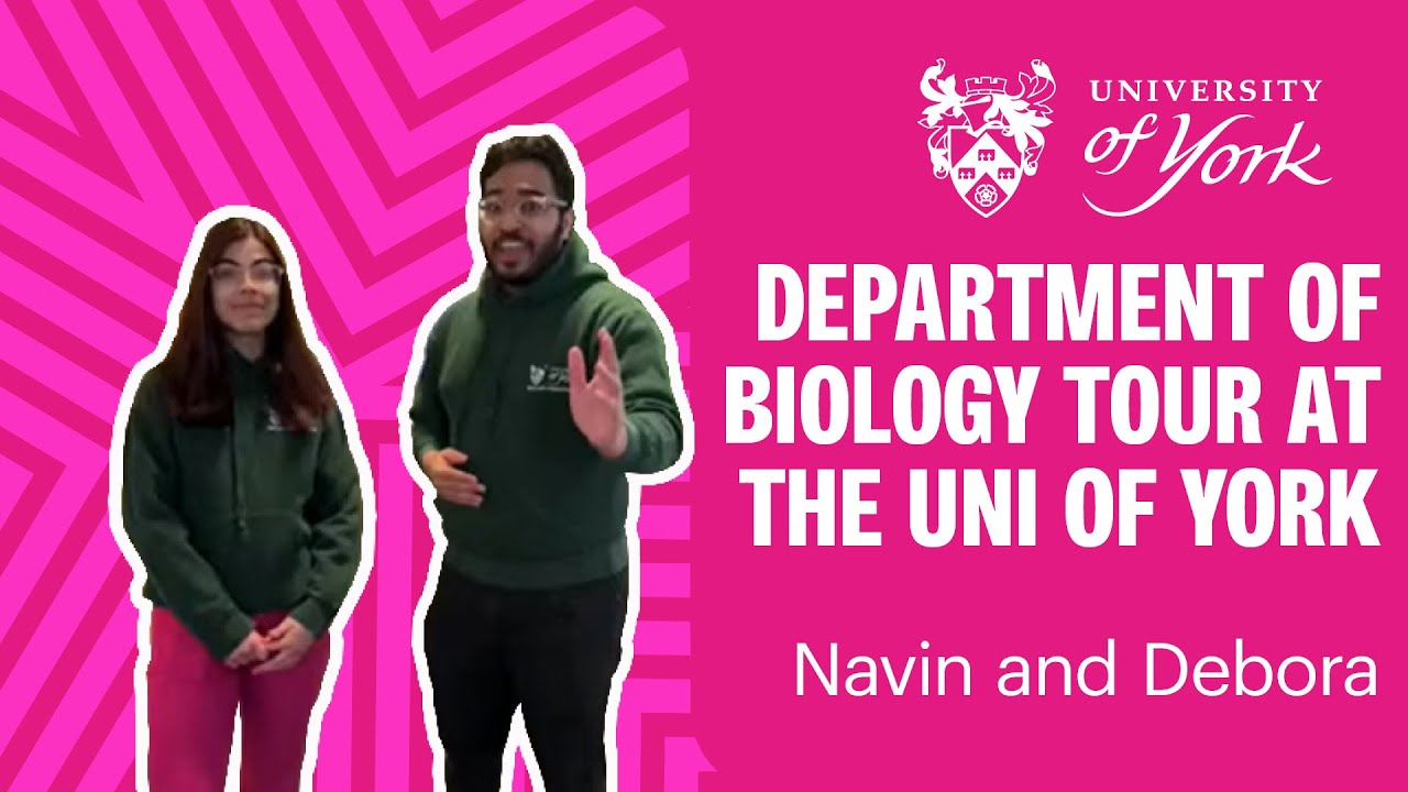 Department of Biology tour at the Uni of York - YouTube