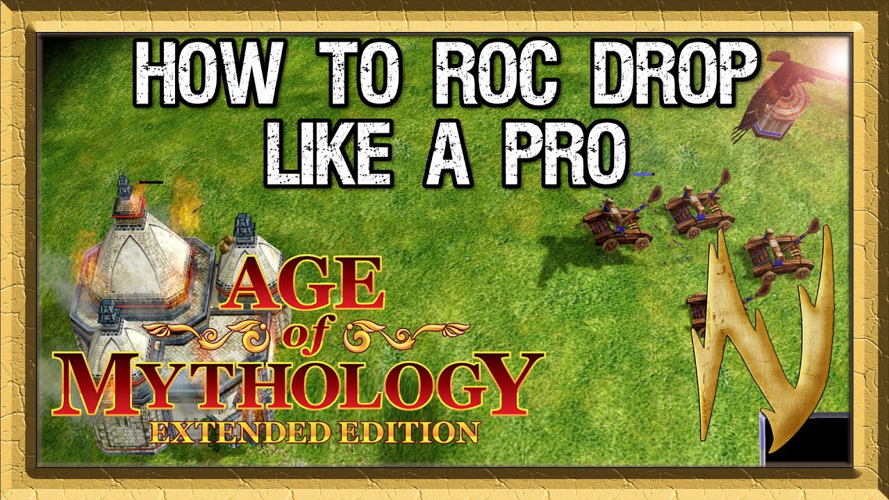 How to Roc Drop Like a Pro in Age of Mythology - YouTube
