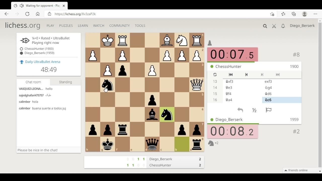 insane chess time scramble #3 - YouTube