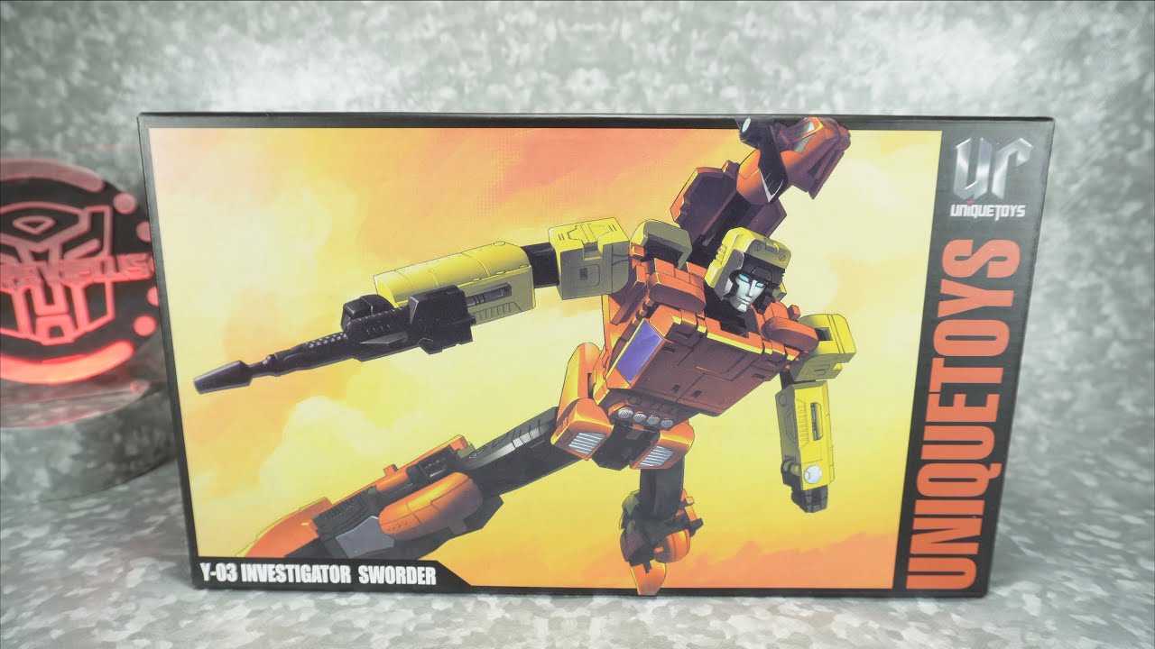 Member Exclusive Unboxing: Unique Toys Y-03 Sworder 2024 Reissue - YouTube
