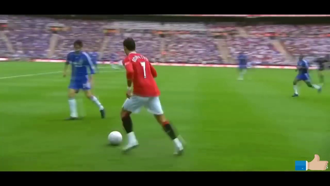 Cristiano Ronaldo- Manchester United - Skills & Goals (2007-2008) - YouTube
