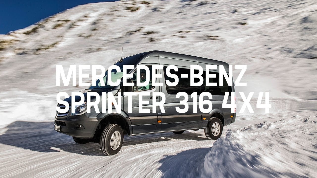 Mercedes-Benz Sprinter 316 4x4 - YouTube