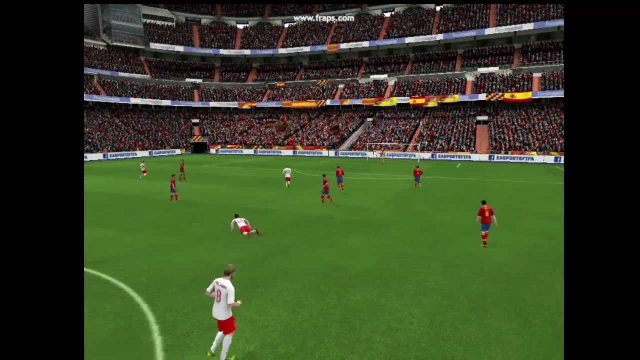 Lewandowski amazing goal- Fifa 14 - YouTube
