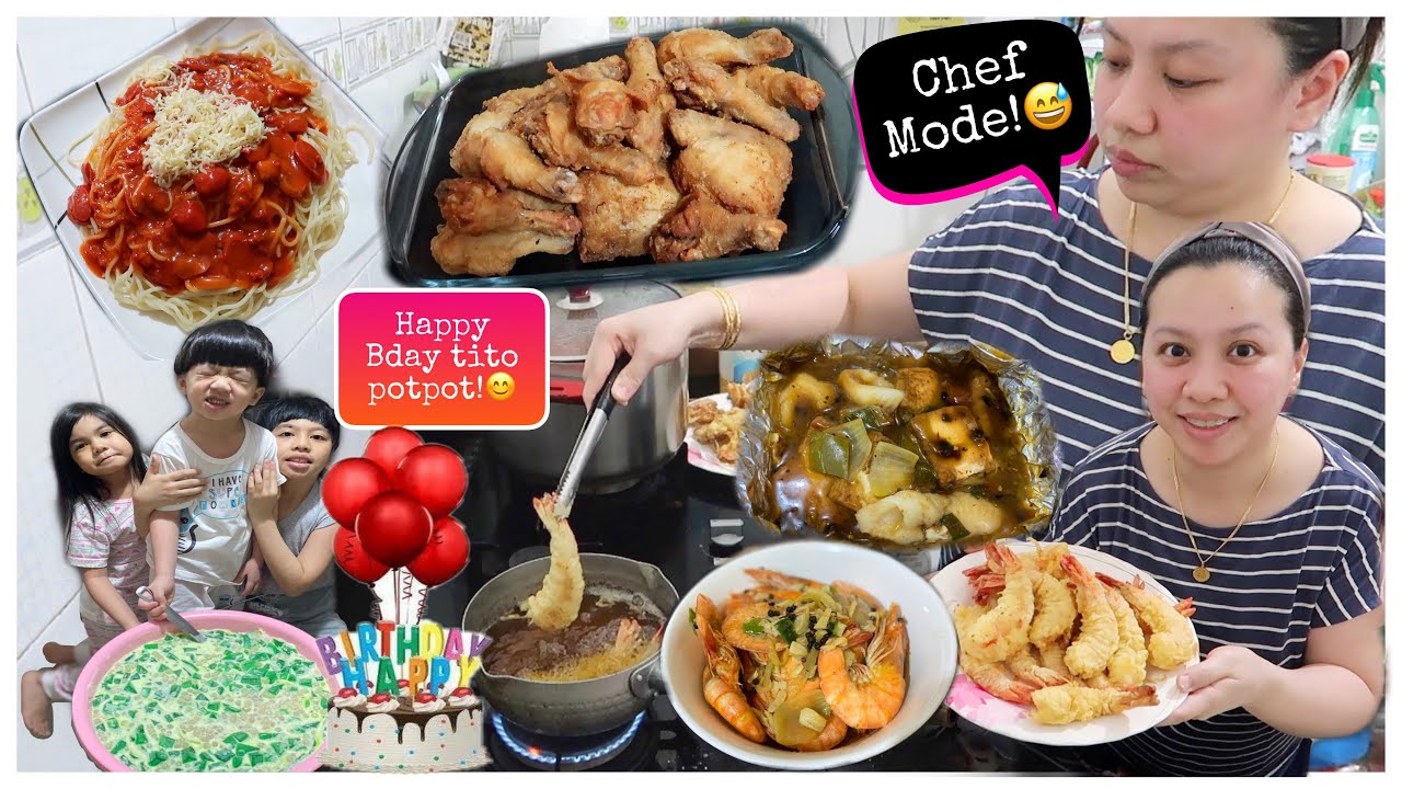 Busy Ang Buong Araw Ko Simpleng Handa Para Sa Bday Ng Aming Kapatid ...