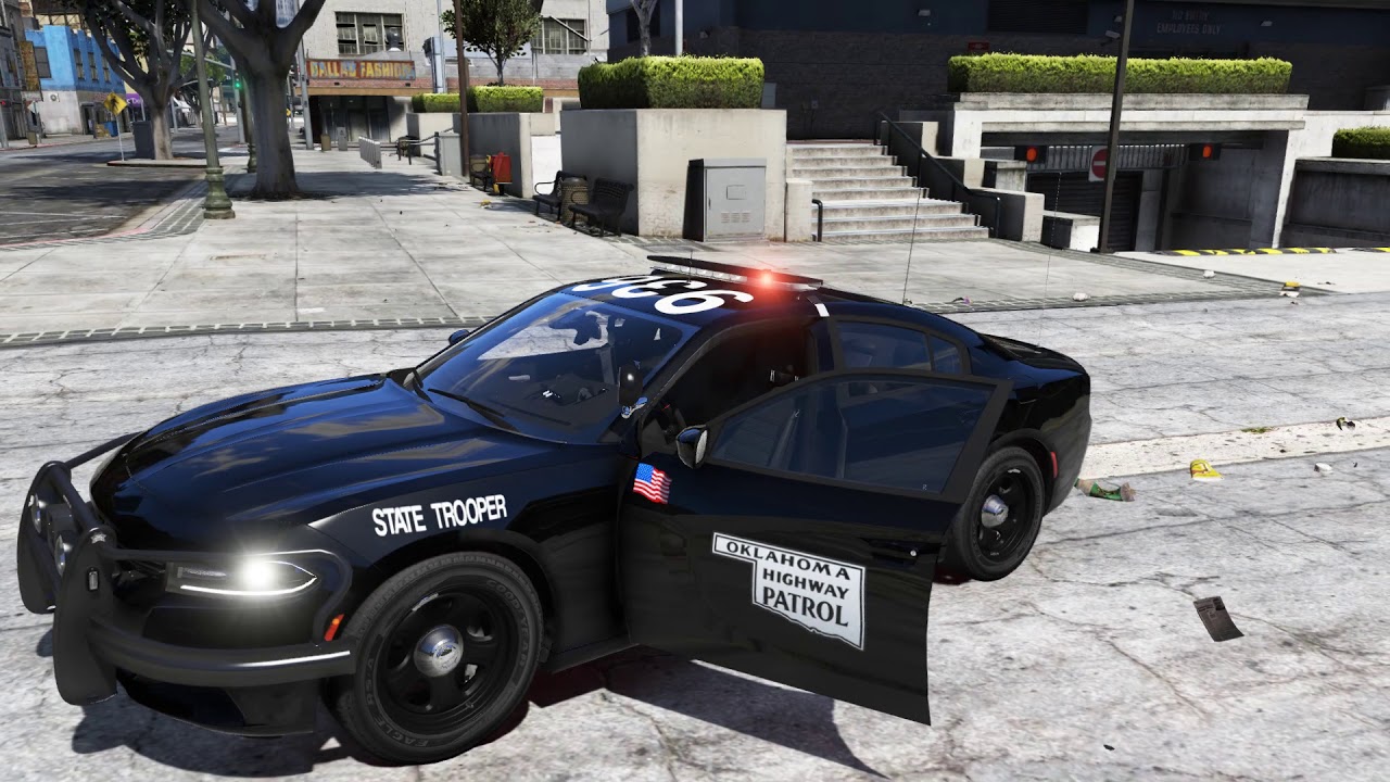 Oklahoma Highway Patrol 2018 Dodge Charger lighting showcase. - YouTube