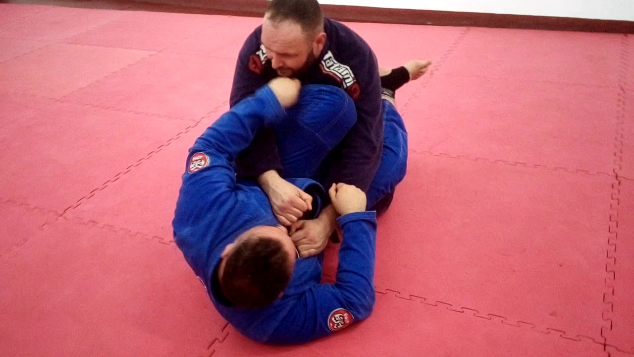BJJ - scissor sweep from closed guard - YouTube