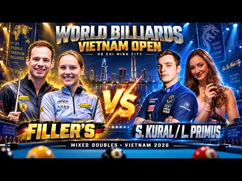 EPIC MIXED DOUBLES! Filler’s vs S. Kural / L. Primus | Vietnam 2026