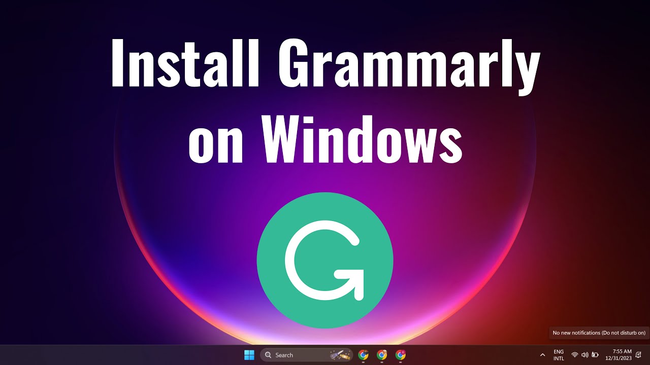 How to Install Grammarly on Windows 10 in 2021 - YouTube