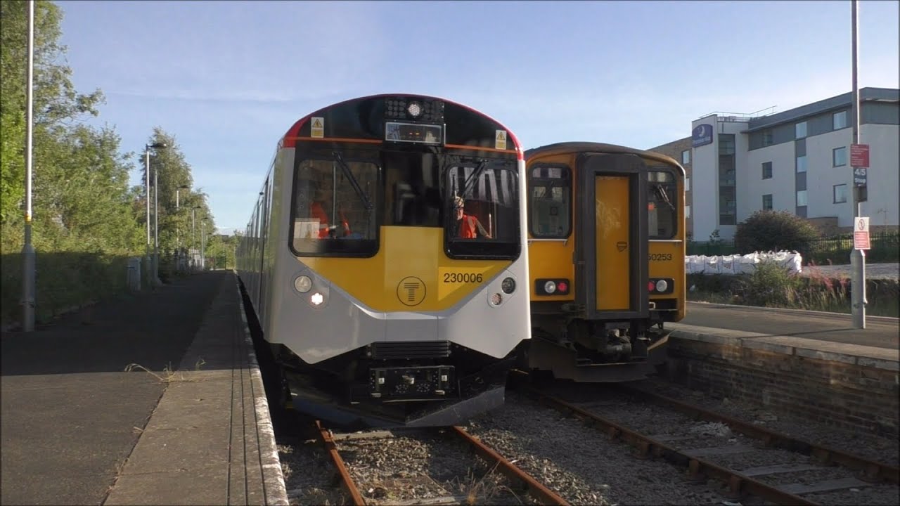 230006 Arrives Into Wrexham General 20/07/2020|TfW's New Class 230 ...