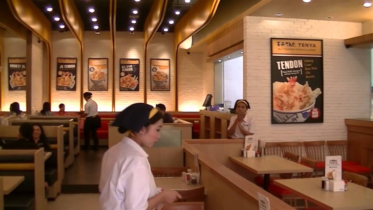 Tenya Tendon Restaurant - YouTube