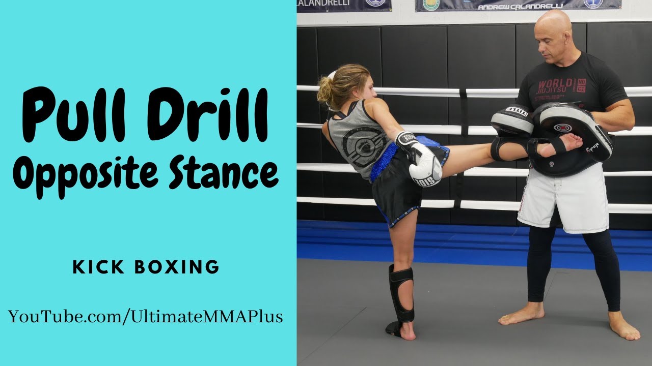 Dutch Style Kickboxing Drill : Pull then Counter - YouTube