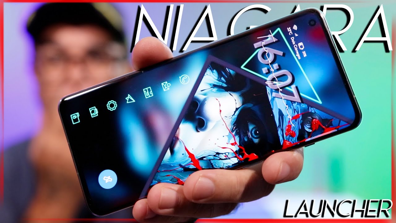 NIAGARA LAUNCHER! HOMESCREEN INCRÍVEL + ICON PACK FREE + 3 WALLPAPERS ...