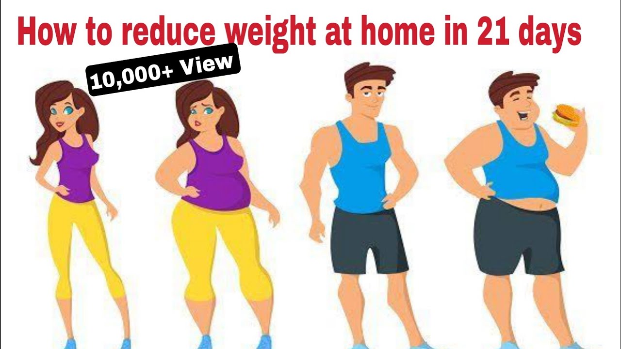 How to reduce weight at home in 21 days! - YouTube