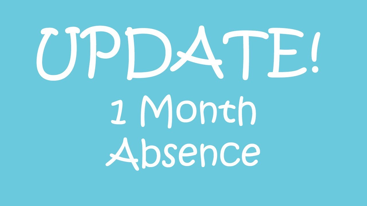 Update for the Next Month! - YouTube