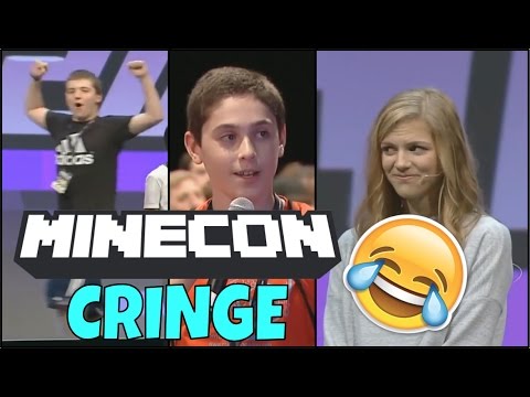 Minecon Most Awkward Moments Montage - YouTube