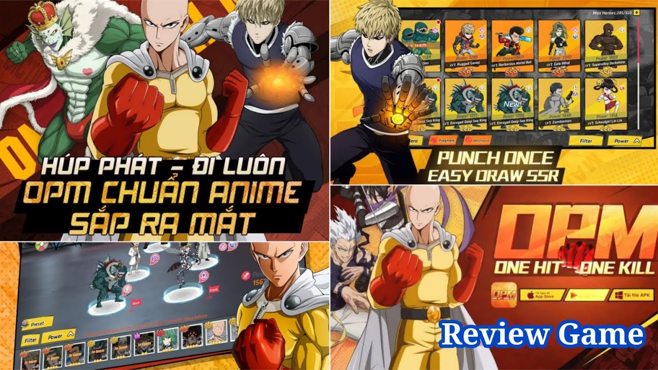 Review Game OPM One Hit - One Kill : 1 Game theo hình ảnh OPM Strongest ...