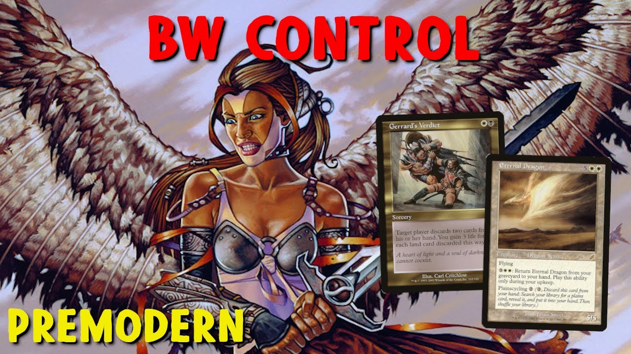 Playing BW Control in the MTGO Premodern Showdown! - YouTube