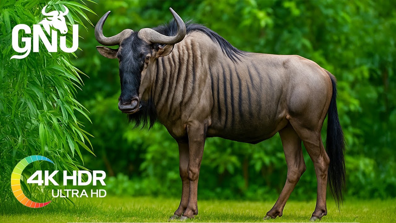 || Gnu Facts || They Can Outrun Lions With Explosive 50 MPH Sprints ...