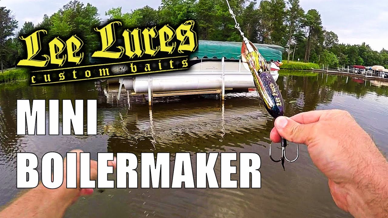Lee Lures Mini Boilermaker Bucktail - New Musky Lure! - YouTube