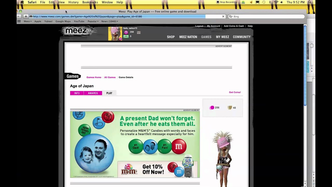 MEEZ GAME CHEAT (FAST!!!!!!!!!!) :D - YouTube