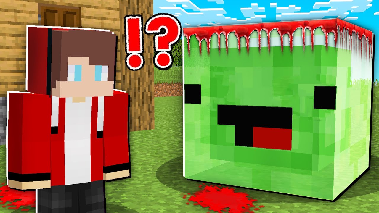 HOW Mikey BECAME A SLIME and GROW Every Minute in Minecraft Challenge ...