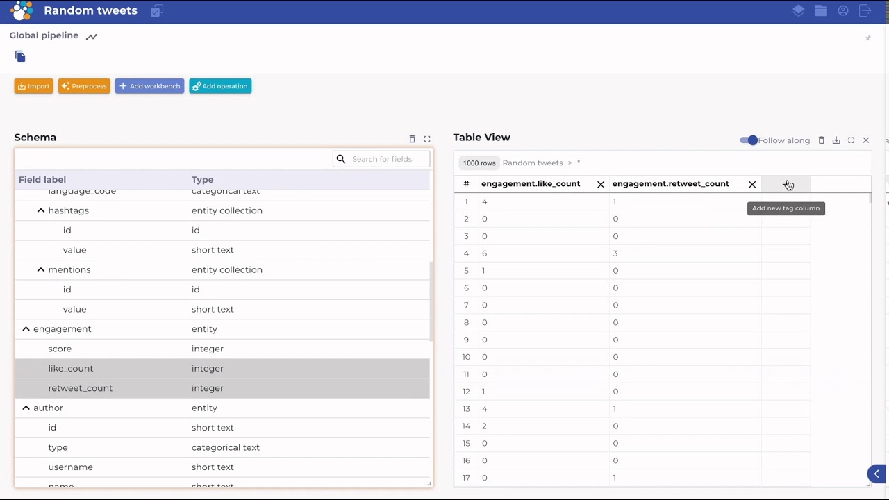 Dcipher Tutorial - Applying a formula Table View - YouTube